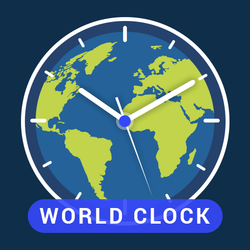 World Clock with Map